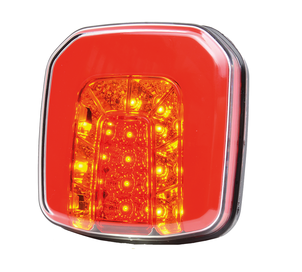 LED rear light | left+right | license plate light | 12-24V | AEB